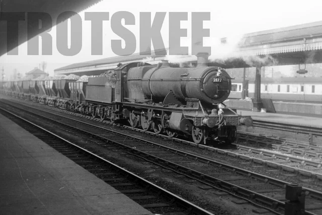 35MM NEGATIVE BR British Railways Steam Loco 2877 Class 2800 Oxford ...