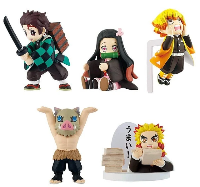 DEMON SLAYER: KIMETSU no Yaiba Useful Desktop Figure [Set of 5 T ...