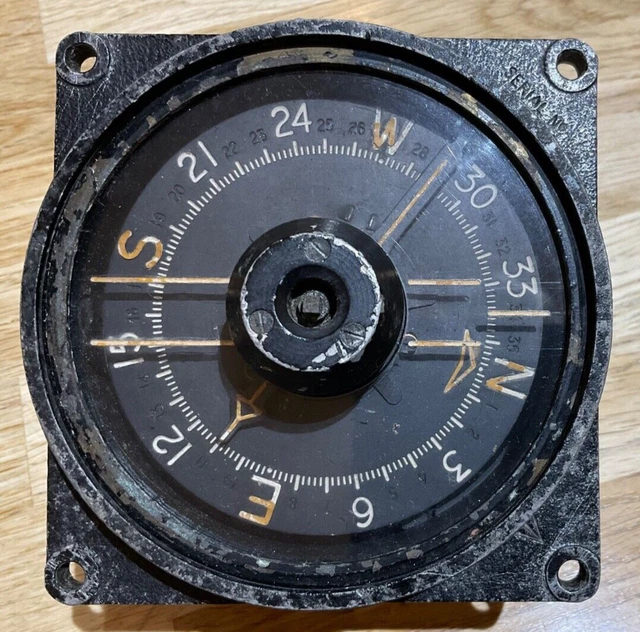 WW2 RAF LANCASTER Aircraft Pilots Repeater Compass - Mk1A - 6A/1516 £ ...