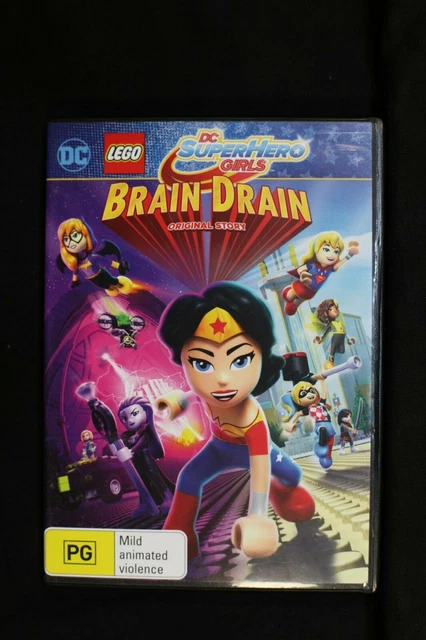 DC SUPER HERO Girls - Brain Drain - Pre Owned - R4 -(D449)(D161) $19.99 - PicClick AU