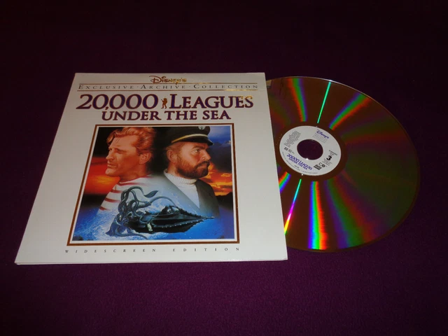 DOUBLE LASER DISC 20,000 LEAGUES UNDER THE SEA / en VO / DISNEY USA ...