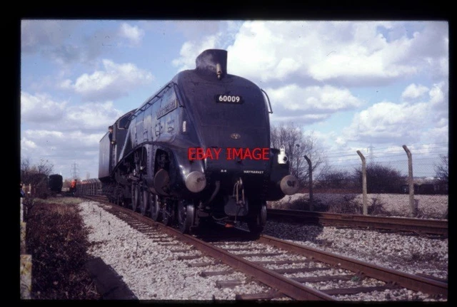 ORIGINAL 35MM SLIDE LNER CLASS A4 LOCO NO 60009 UNION OF SOUTH AFRICA £ ...