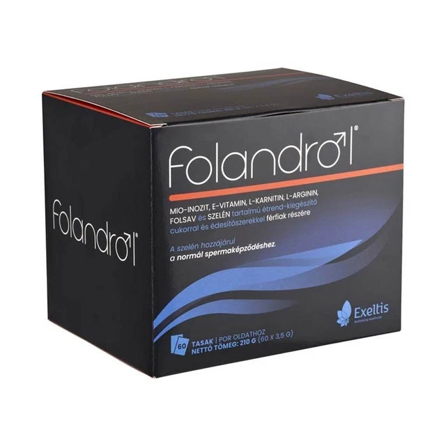 FOLANDROL POWDER WITH Myo-inositol and Folic Acid for Male Vitality ...