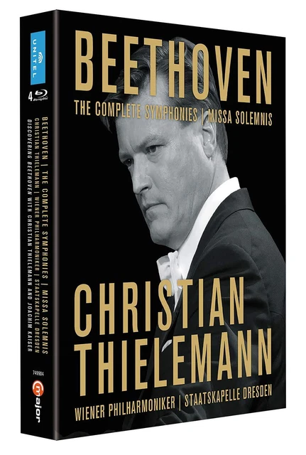 BEETHOVEN: THE COMPLETE Symphonies (Blu-ray) Wiener Philharmoniker EUR ...