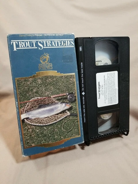 DAVE EMBRY'S TROUT Strategies How to Catch Fish VHS Fishing Adventures ...