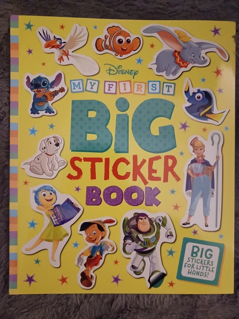 DISNEY STICKER ACTIVITY Book My First Big Sticker Book Brand New RRP £7 ...