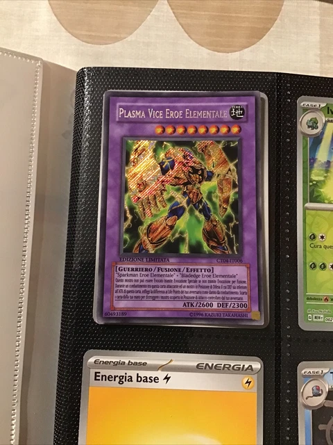PLASMA VICE EROE Elementale - Rara Segreta - Ct04 It006 - Italiano - Yugioh! EUR 15,00 - PicClick IT