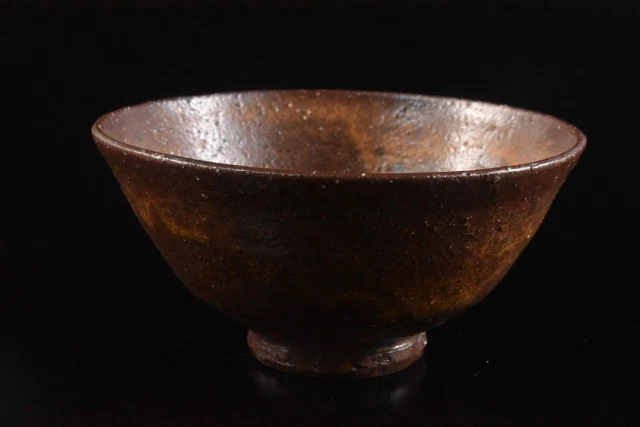 F9201: KOREAN YOUHEN pattern TEA BOWL Green tea tool w/signed box Tea ...