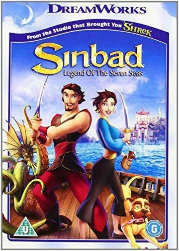 SINBAD: LEGEND OF The Seven Seas DVD Brad Pitt (2014) £2.39 - PicClick UK