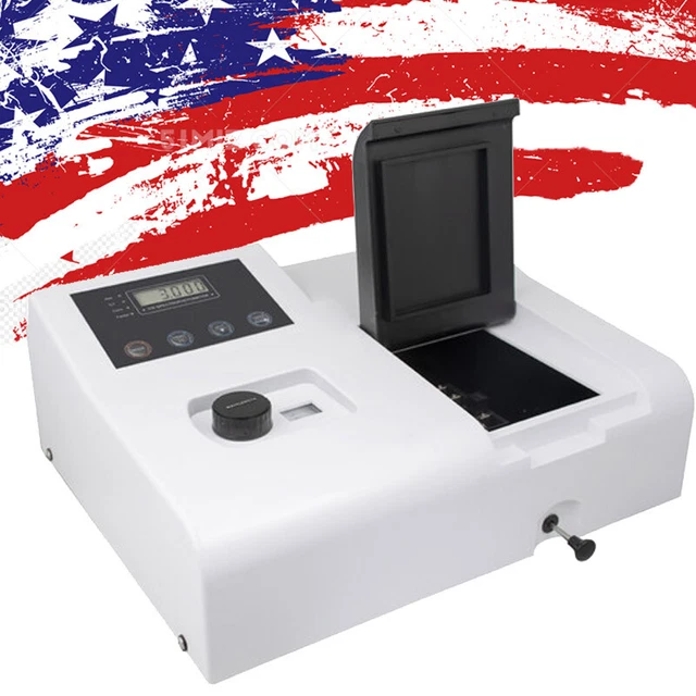 MEDICAL TESTING LAB Visible Spectrophotometer Wavelength Range 350 ...