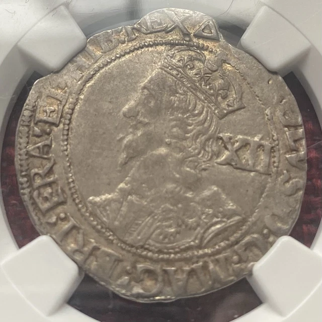 CHARLES I SILVER Shilling AU58 NGC £0.01 - PicClick UK