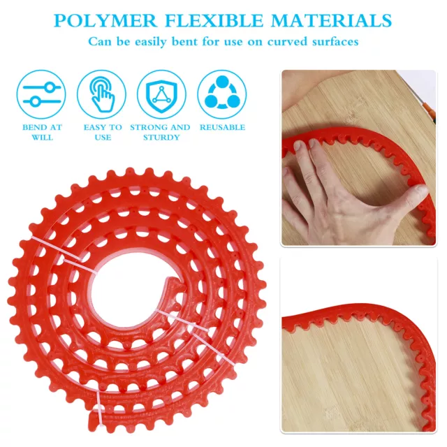 WOODWORKING GEAR-DRIVEN PROFILING Strip 1.98m for Complex Curve Shaping ...