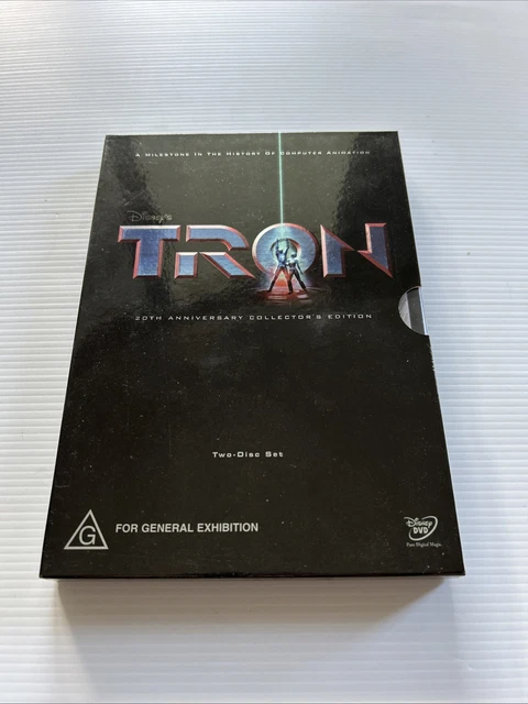 2 DISC DVD - TRON 20th Anniversary Collector's Edition (1982) R4 - Jeff ...