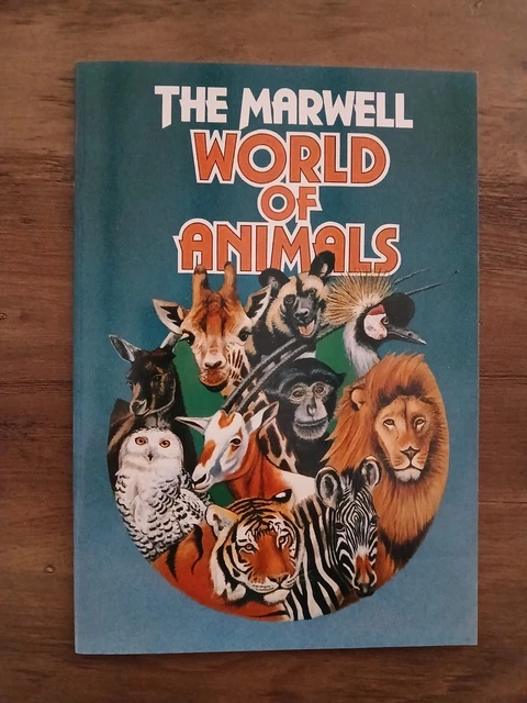 MARWELL ZOO GUIDE book 1985 RARE/HISTORIC/UNUSUAL/HIGHLY COLLECTABLE ...