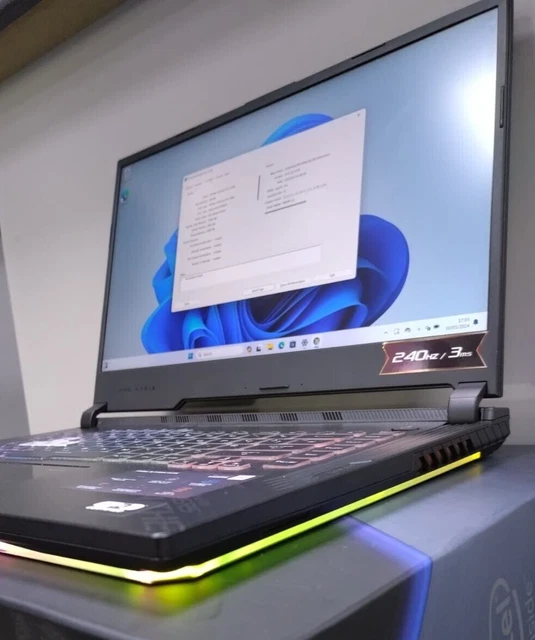 ASUS ROG STRIX G512L i7-10750H 16gb DDR4 RAM, 512GB SSD, RTX 2060 ...