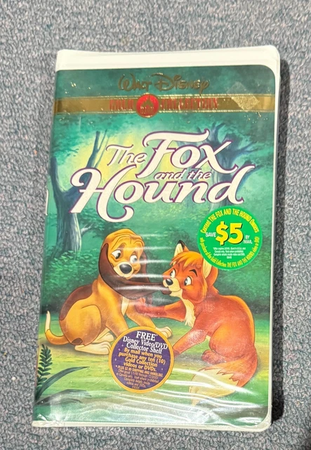 VHS-WALT DISNEY-GOLD CLASSIC Collection -The Fox And The Hound- $5 Save ...