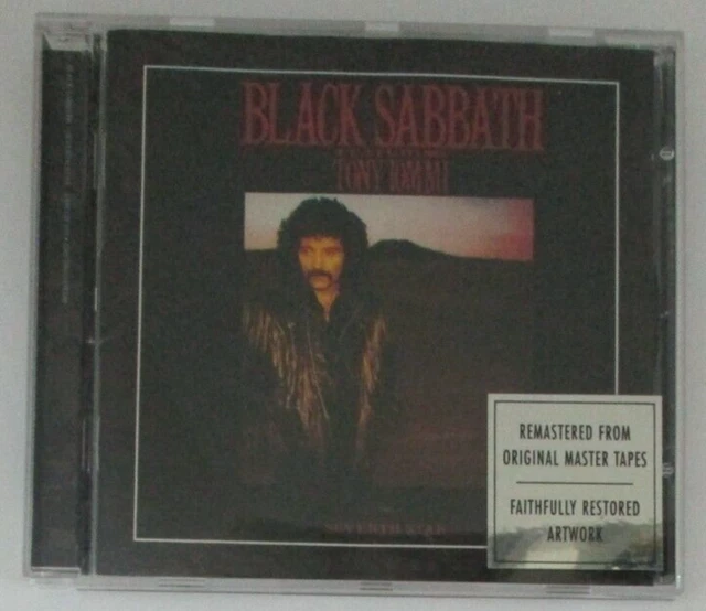 BLACK SABBATH FEATURING Tony Iommi, Remastered Rock CD, Hype Sticker ...