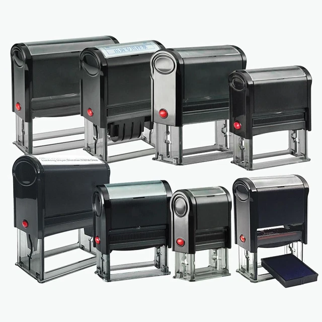 REFILLABLE MAILING CUSTOM Address Stamp Self Inking Return Address ...