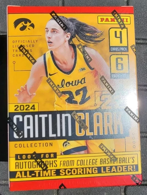 2024 PANINI CAITLIN Clark Collection Basketball Blaster Box - EN MAIN ...