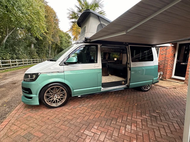 STUNNING 2016 VW Transporter T6 LWB Camper Van - Redline Campers £ ...
