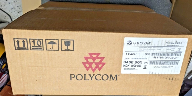 NEW POLYCOM HDX-4000 Base Box Video Conferencing System HUB $30.00 ...