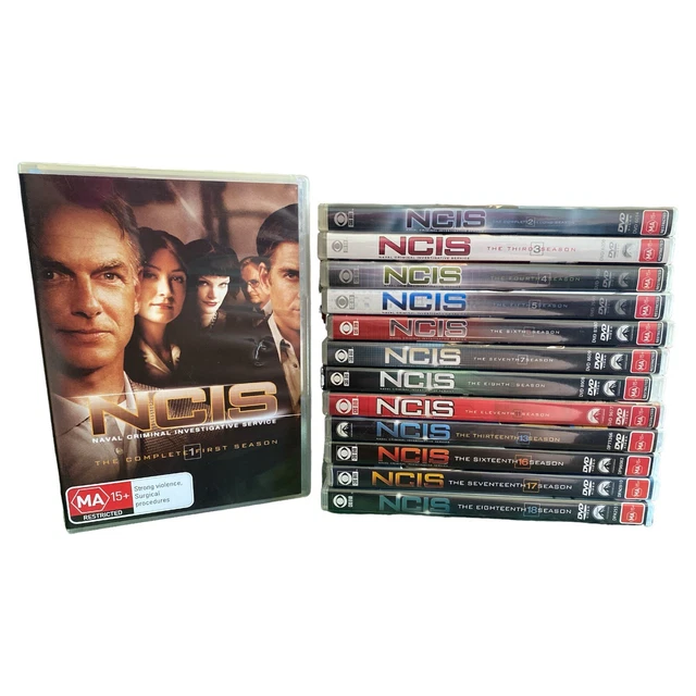NCIS DVD SEASON 1-8, 11, 13, 16-18 TV Series Crime Drama Lot Bundle Region 4 £46.81 - PicClick UK