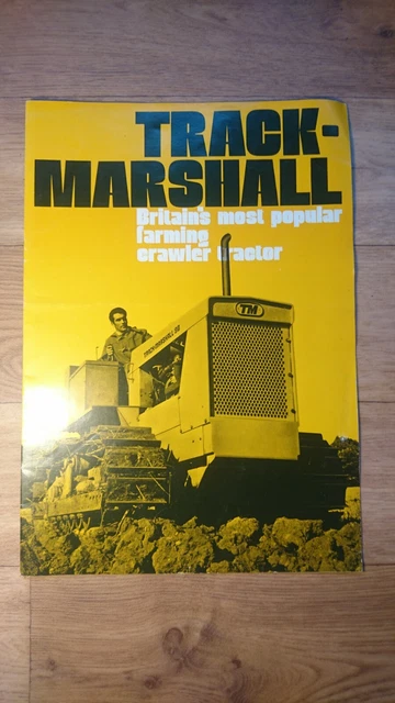 TRACK MARSHALL SALES brochure 56 75c 75h 90 1100 £19.99 - PicClick UK