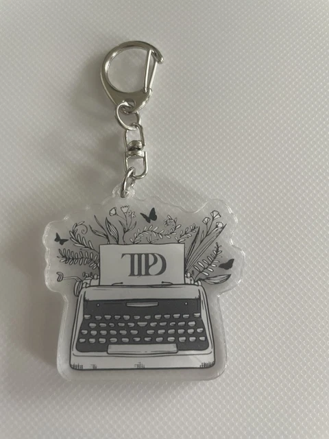 TAYLOR SWIFT THE Tortured Poets Department TTPD Typewriter Keyring £5. ...