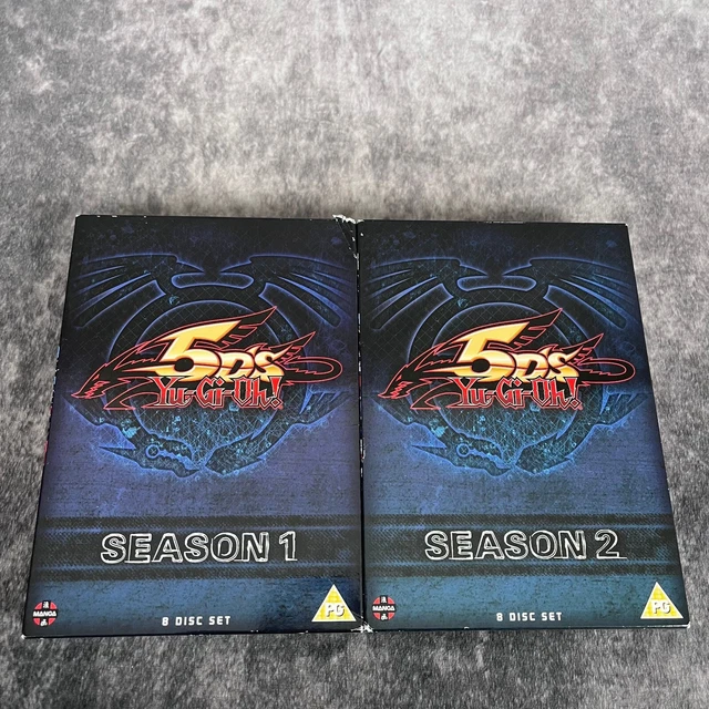 YU-GI-OH! 5D'S SERIES Seasons 1 & 2 DVD Box Sets - Manga Katsumi Ono ...