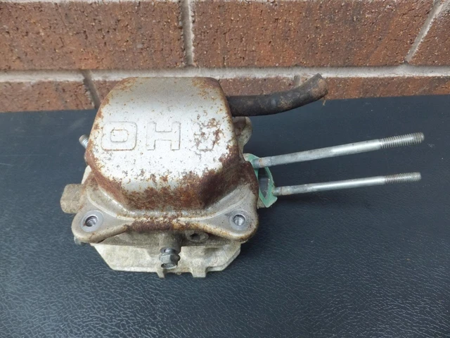 HONDA GX160 CYLINDER Head + Valves + Rocker Cover Engine Spares GX-160 ...