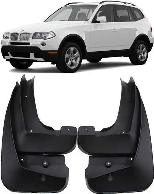 GENUINE FRONT & Rear Splash Guards Mud Flaps Fender FOR 2004-2010 BMW ...