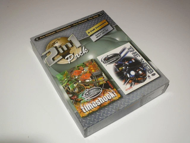 PC CD-ROM BIG Box ~ Pro Pinball: Timeshock! & The Web by MiDAS ~ (Our ...