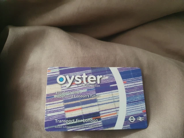 LIMITED EDITION 2022 Oyster card - Elisabeth line £25.00 - PicClick UK