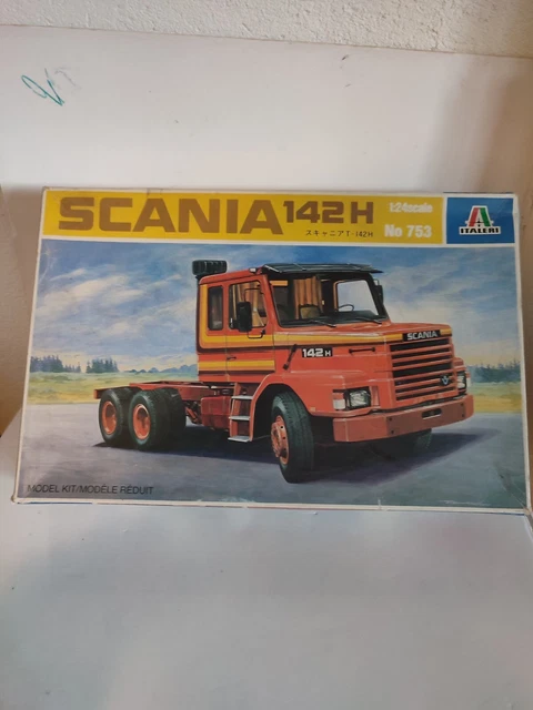MAQUETTE ITALERI N°753 Camion Scania 142H 1/24 Complet Sans Notice EUR 50,00 - PicClick FR