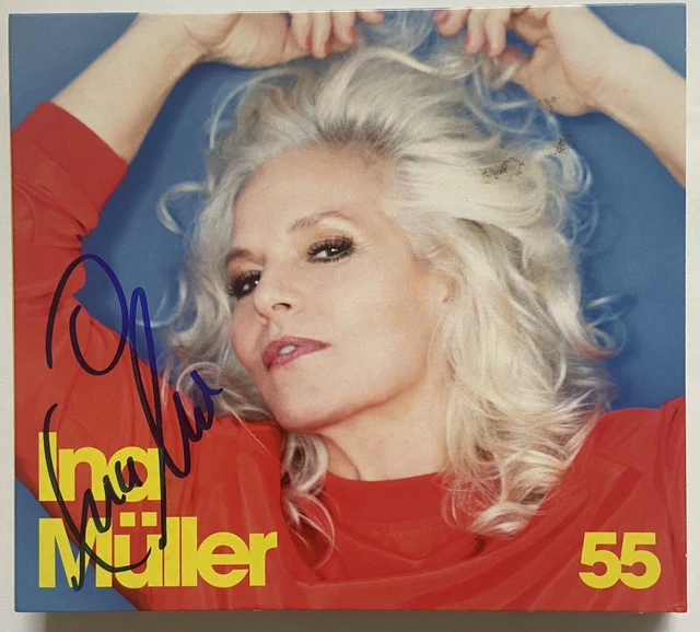 INA MÜLLER 2X signiert Doppel CD Original Unterschrift Autogramm Signed ...
