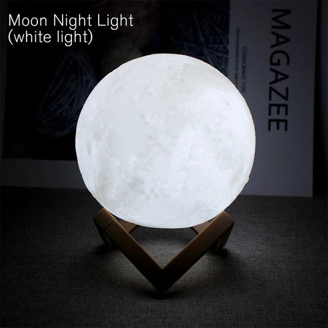 BOOK LIGHT LED Moon Light Galaxy Light, Moon Night Light, Girl, Boy ...