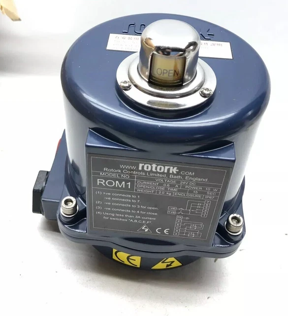 NEW ORIGINAL BOX Rotork Rom1 24 Vdc Actuator Rom1F24/Dcmw Ys11-00 Rom-1 Nib £512.56 - PicClick UK