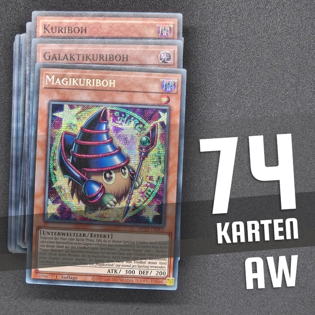 YUGIOH! - KURIBOH Deck - Spielbereit - Magikuriboh, Kuriba - Komplett ...