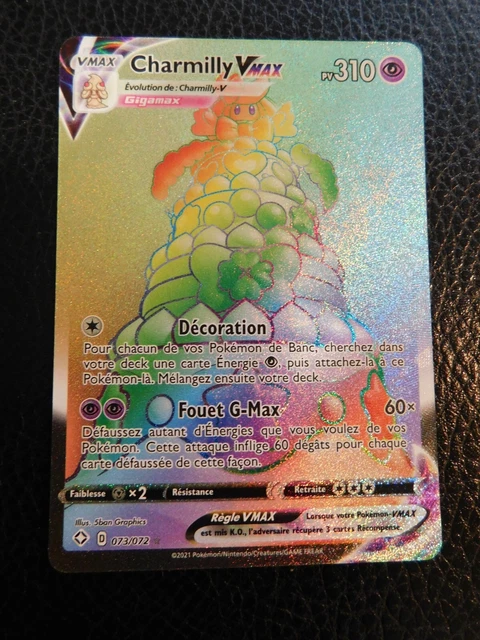 CARTE POKÉMON - Charmilly Vmax FA 073/072 FR - EB 4.5 Destinées ...