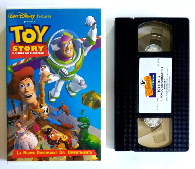 VHS TOY STORY Animazione Walt Disney Pixar Buzz Lightyears ...
