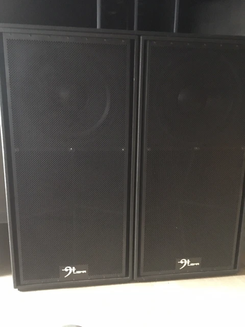 MINT PAIR OF Ligwa Earthshaker Scoop Bins - Amazing Sounding Bass £ ...