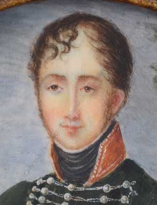 MONOGRAMMIST &S.D'A.& &ISIDORE Exelmans, famous Napoleonic cavalryman ...