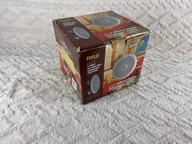 PYLE PDIC60 6.5-INCH 250W 2-Way In-Wall/Ceiling Speaker System. £14.00 ...