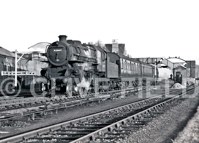 RAILWAY PHOTOGRAPH 6X4 LMS 43002 Hinckley 1958. £2.95 - PicClick UK
