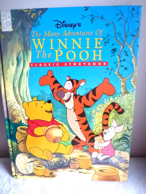 DISNEY'S THE MANY Adventures Of Winnie The Pooh (Hardcover, 1998) Mouse ...