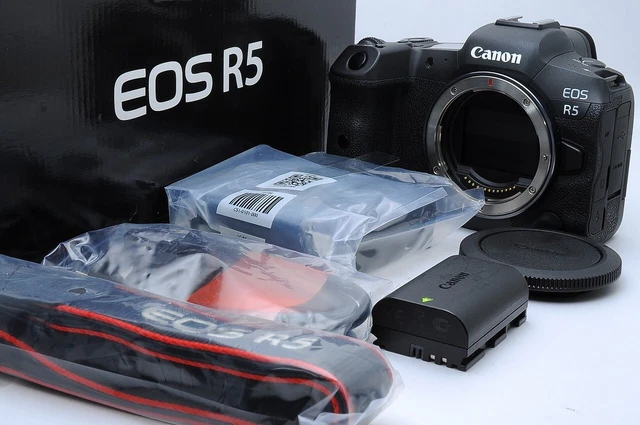 CANON EOS R5 45MP Full Frame Mirrorless Digital Camera [MINT w/Box ...