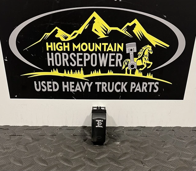 PETERBILT REGEN Disable / Manual Switch P/N: P27-1177-012 (TAG#: 15438 ...