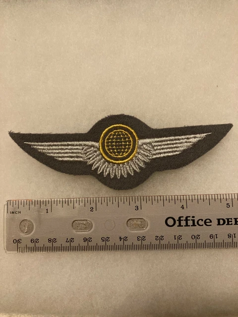 AUTHENTIC WEST GERMAN Bundeswehr UNKNOWN Luftwaffe Rank Wings Badge ...