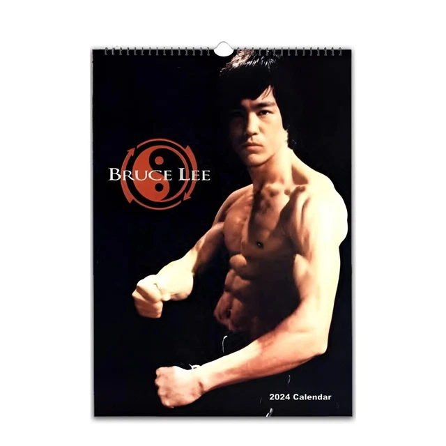 BRUCE LEE CALENDAR 2025/26 personalised choose start month £23.99 ...
