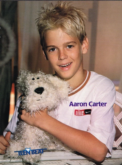 Aaron Carter N Sync 11 X 8 Teen Magazine Pinup Mini Poster Clipping Rip £1363 Picclick Uk